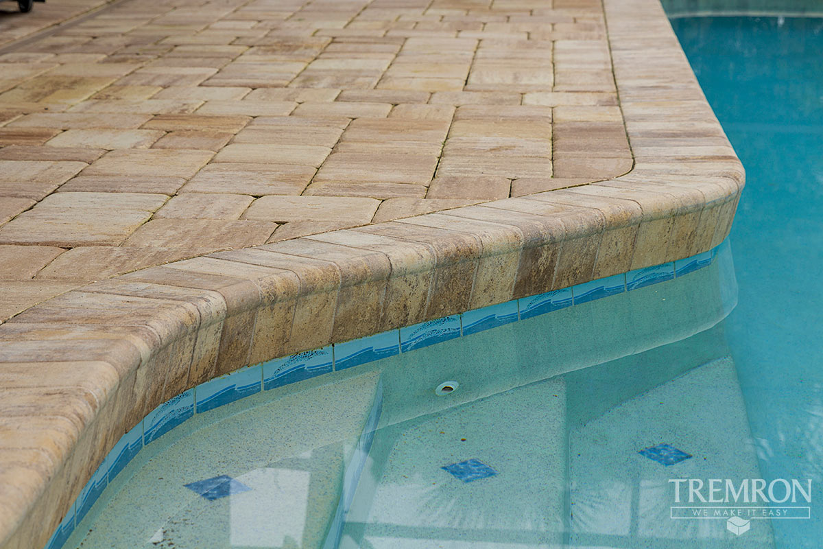 Tremron- Bullnose Coping - Woerner Turf & Landscape Supply